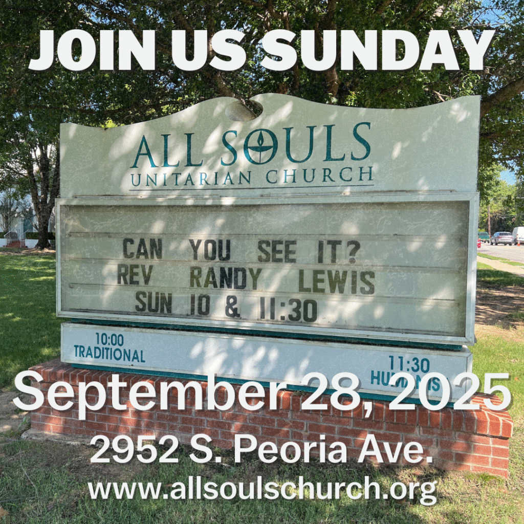 Can You See It? - All Souls Unitarian Church